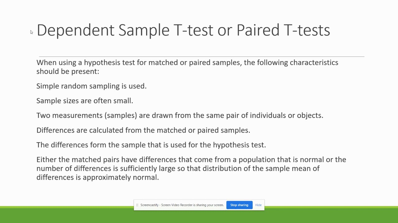 Dependent Sample Or Paired T Tests YouTube dependent-sample-or-paired-t-tests-youtube