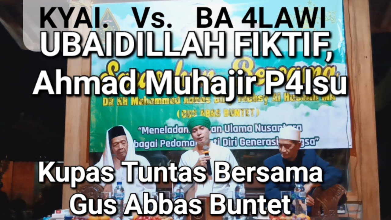 Ubaidillah Tokoh Fiktif, Ahmad Muhajir P4LSU. - YouTube