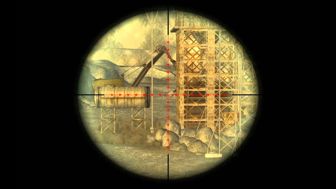 Fallout: New Vegas - Quarry Junction vs. Anti-Materiel Rifle - YouTube