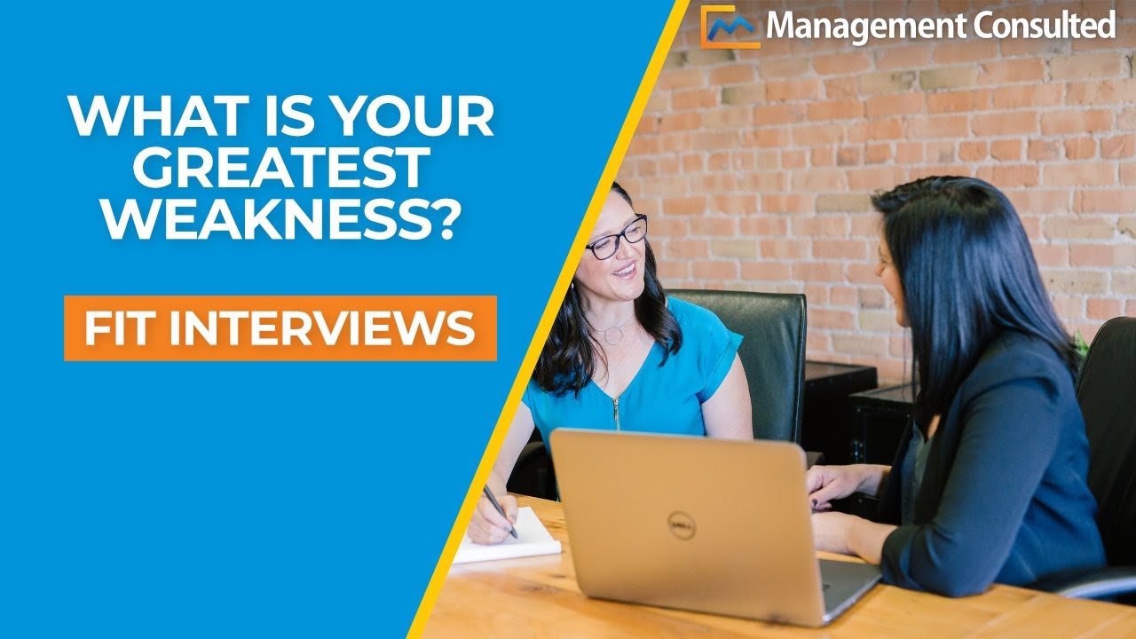 What is Your Greatest Weakness? {How to answer in an interview) - YouTube