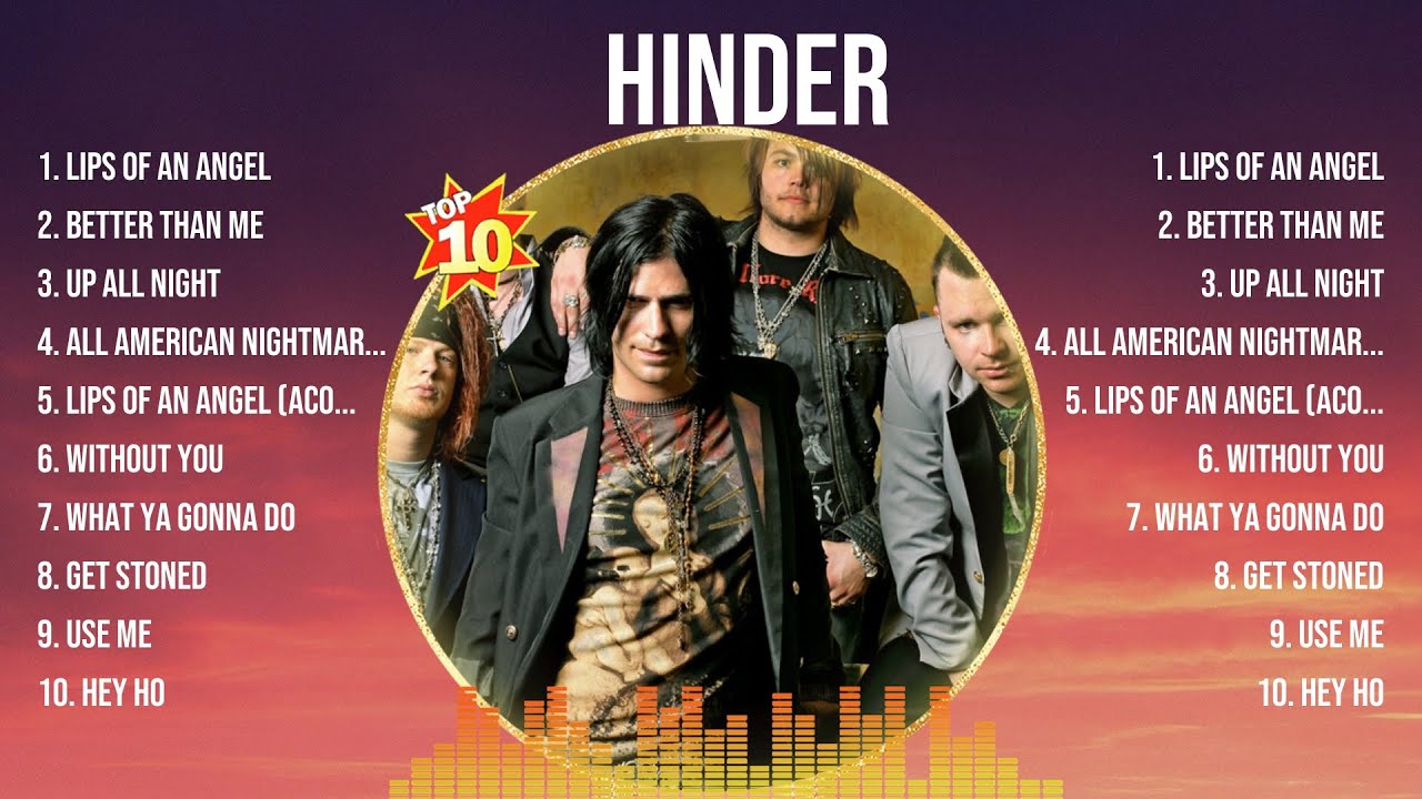 Hinder Mix Top Hits Full Album ️ Full Album ️ Best 10 Hits Playlist ...