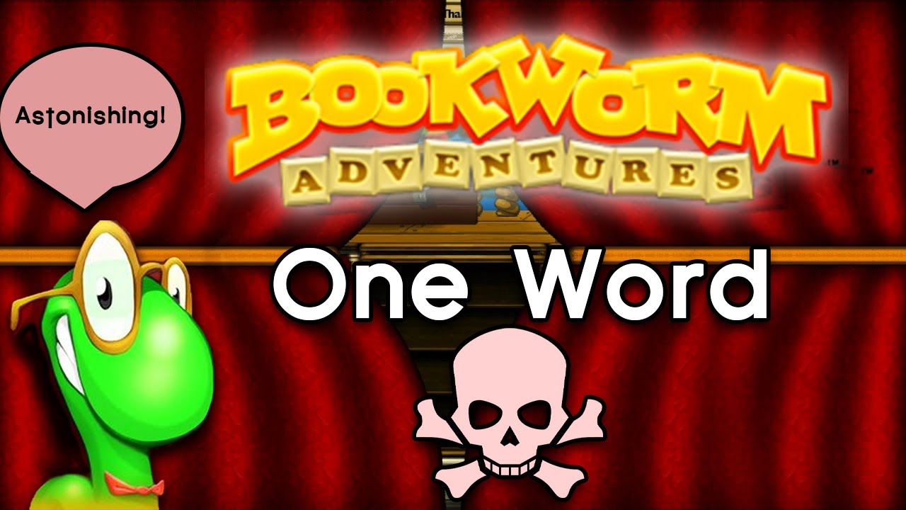 Can you Beat Bookworm Adventures with One Word Per Enemy? - YouTube