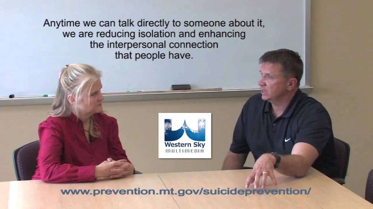 Karl Rosston Interview on Suicide Prevention in Montana - YouTube