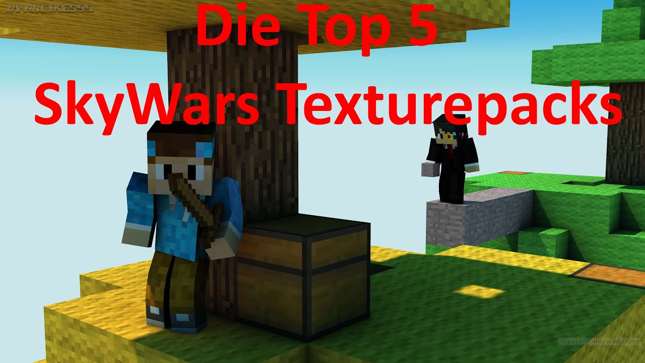Die TOP 5 SkyWars Texturepacks ! #NamenlosSWTP - YouTube