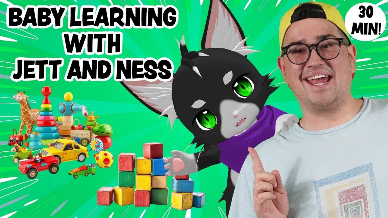 Baby Learning With Jett - First Words, Songs and Nursery Rhymes for ...