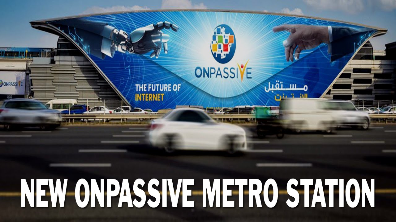 NEW ONPASSIVE METRO STATION IN DUBAI - YouTube
