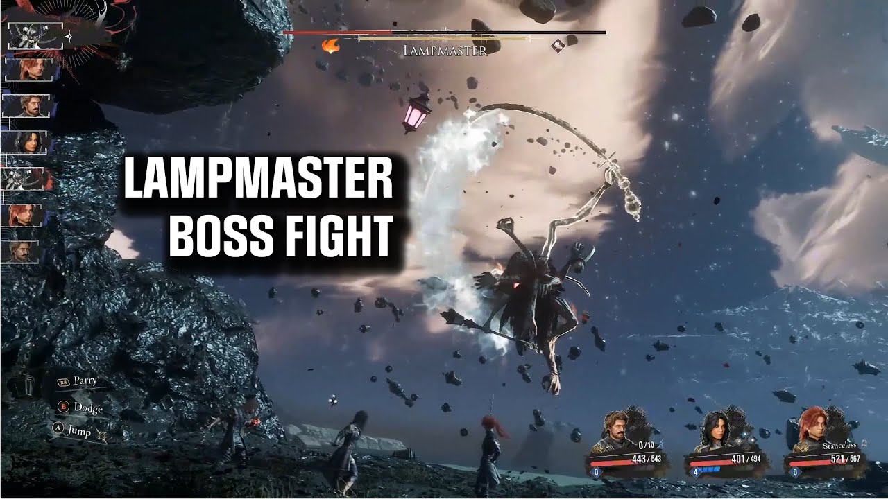 Clair Obscur: Expedition 33 - Lampmaster Boss Fight - YouTube