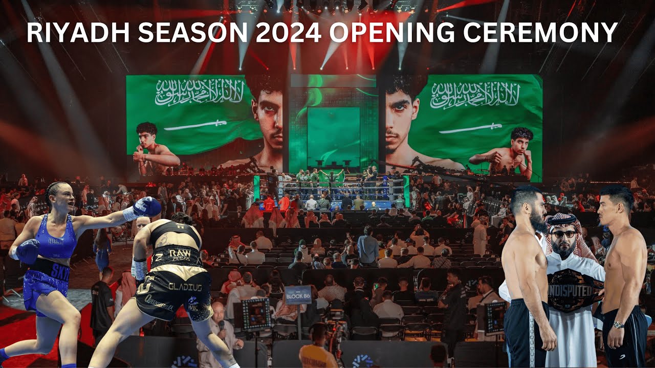 Riyadh Season 2024 Opening Ceremony & Beterbiev vs Bivol Boxing Match 🥊 ...