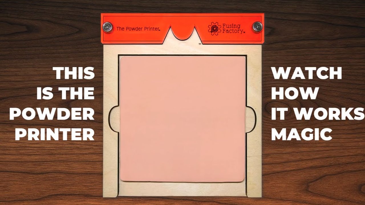 Powder Printer Intro - Fused Glass Magic - YouTube