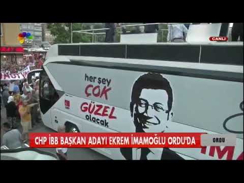 EKREM İMAMOĞLU ORDU MİTİNGİ