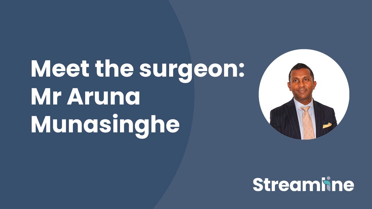 Introducing Mr Aruna Munasinghe - Consultant Bariatric Surgeon - YouTube