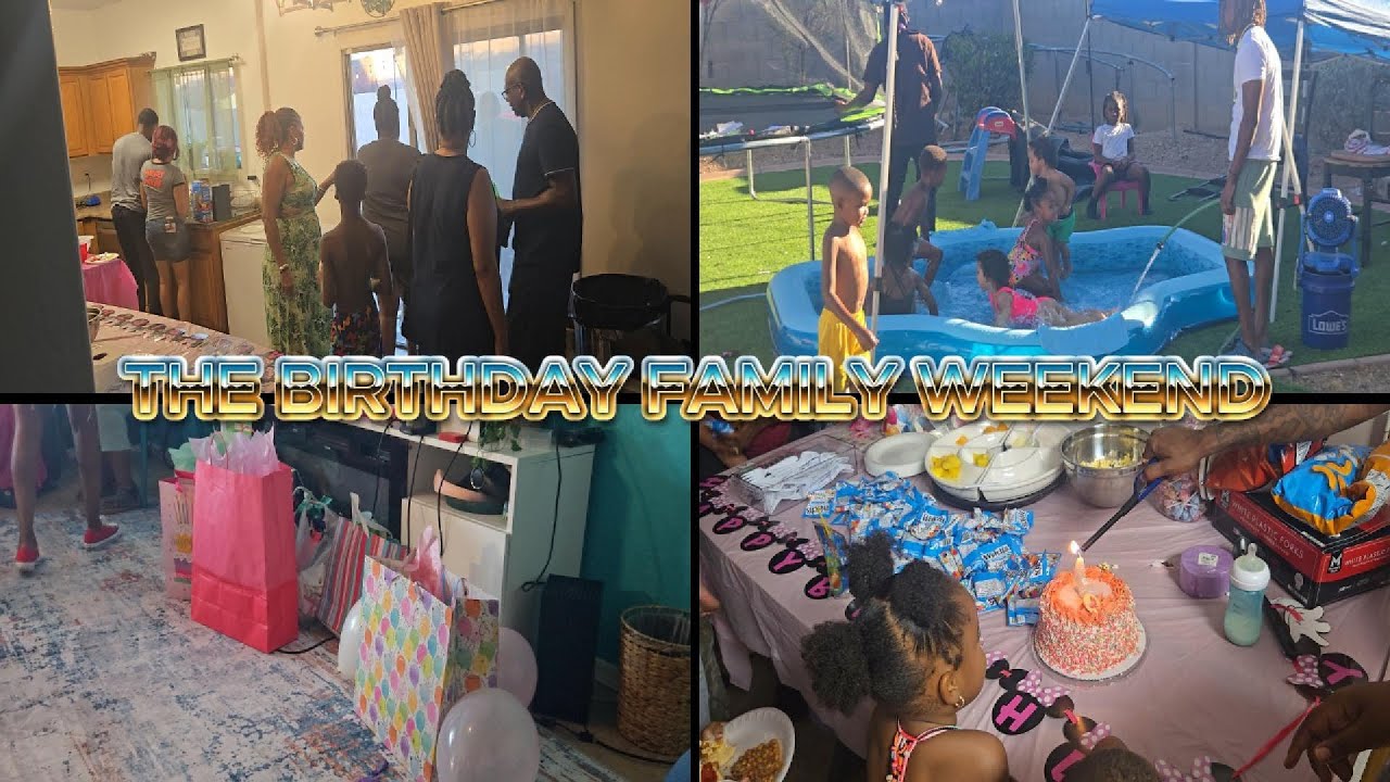 THE BIRTHDAY FAMILY WEEKEND VLOG - YouTube