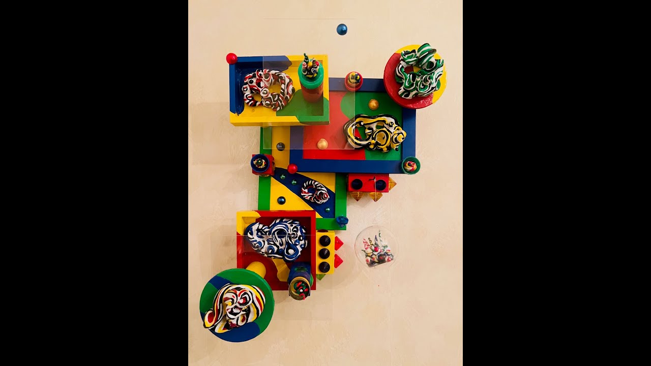 New Art: The Quiddity of Imagination--An Abstract Playground - YouTube