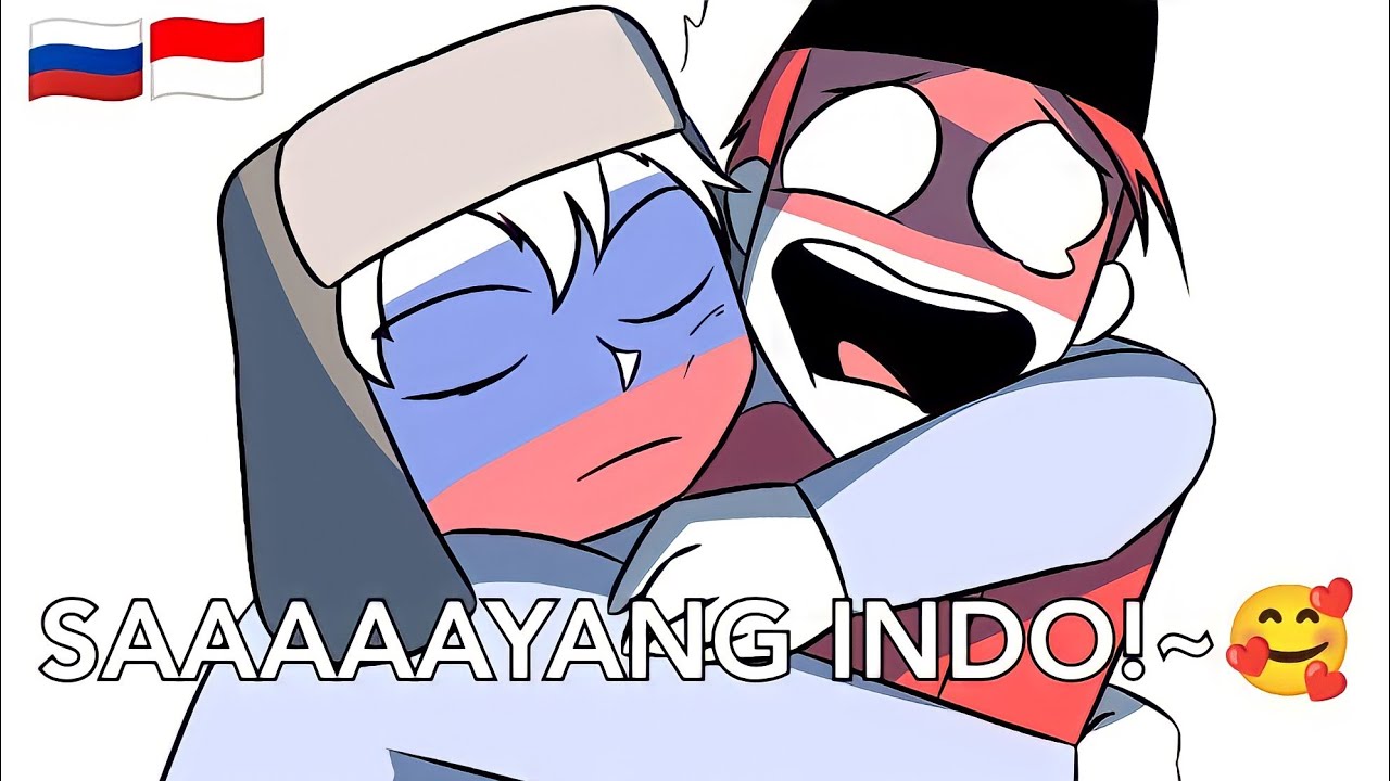 SAAAAAYANG INDO!~🥰😳 || RUSSINDO 🇷🇺🇮🇩 || Countryhumans - YouTube