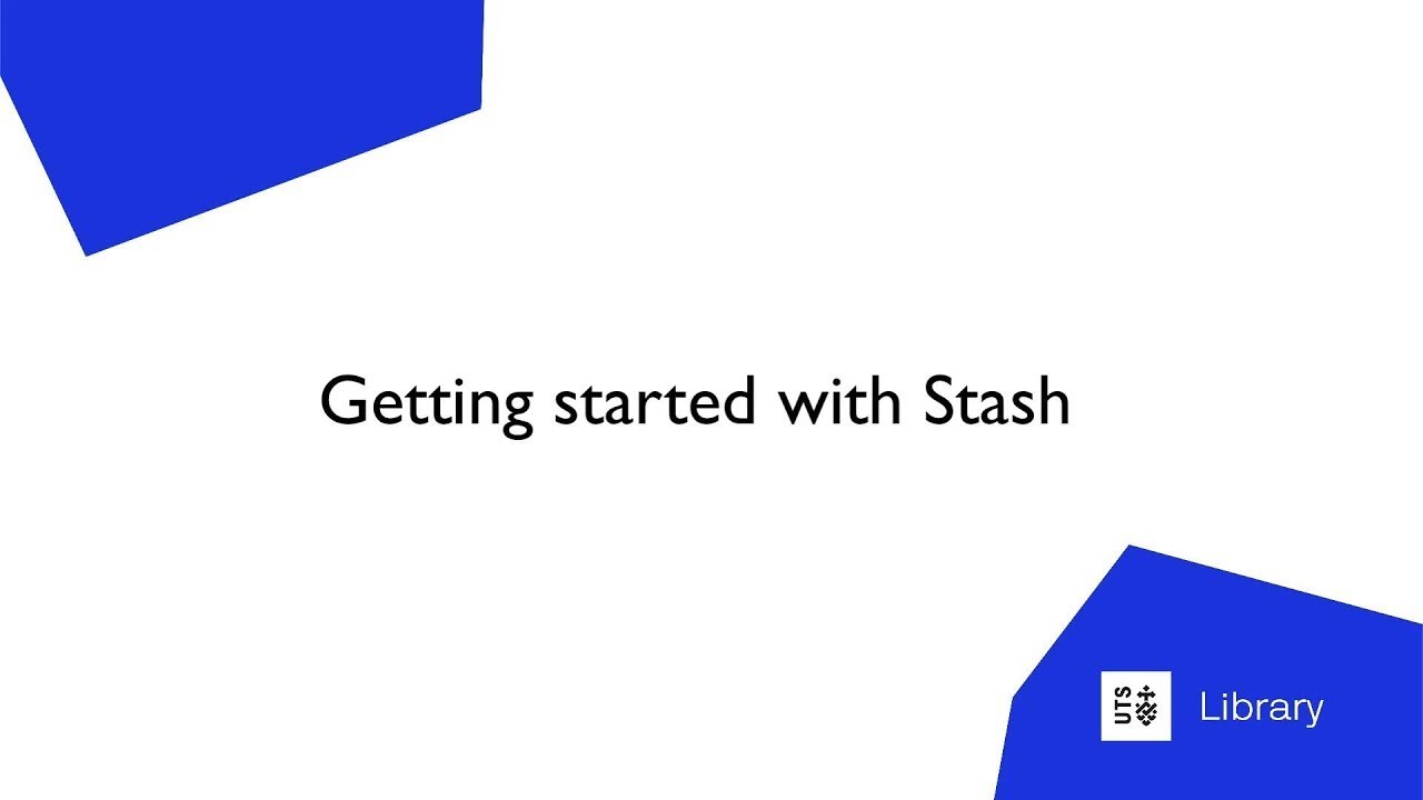Getting Started with Stash - YouTube