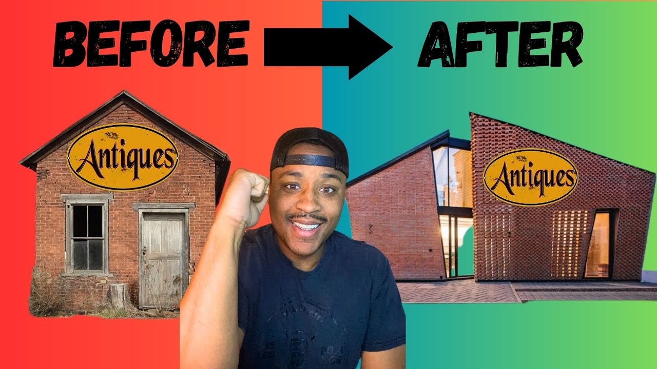 I BOUGHT a NEW LARGER Mid-Century Modern Antique Booth! - YouTube