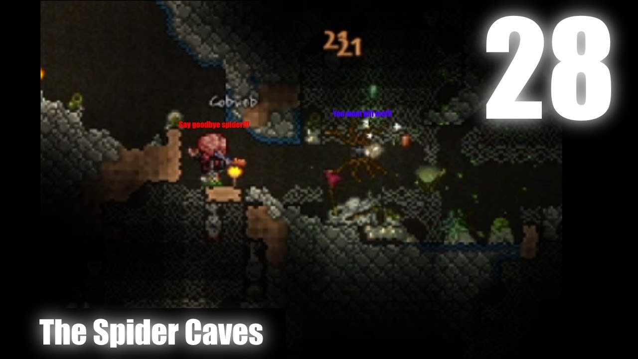 Terraria - Spider Caves [28] - YouTube