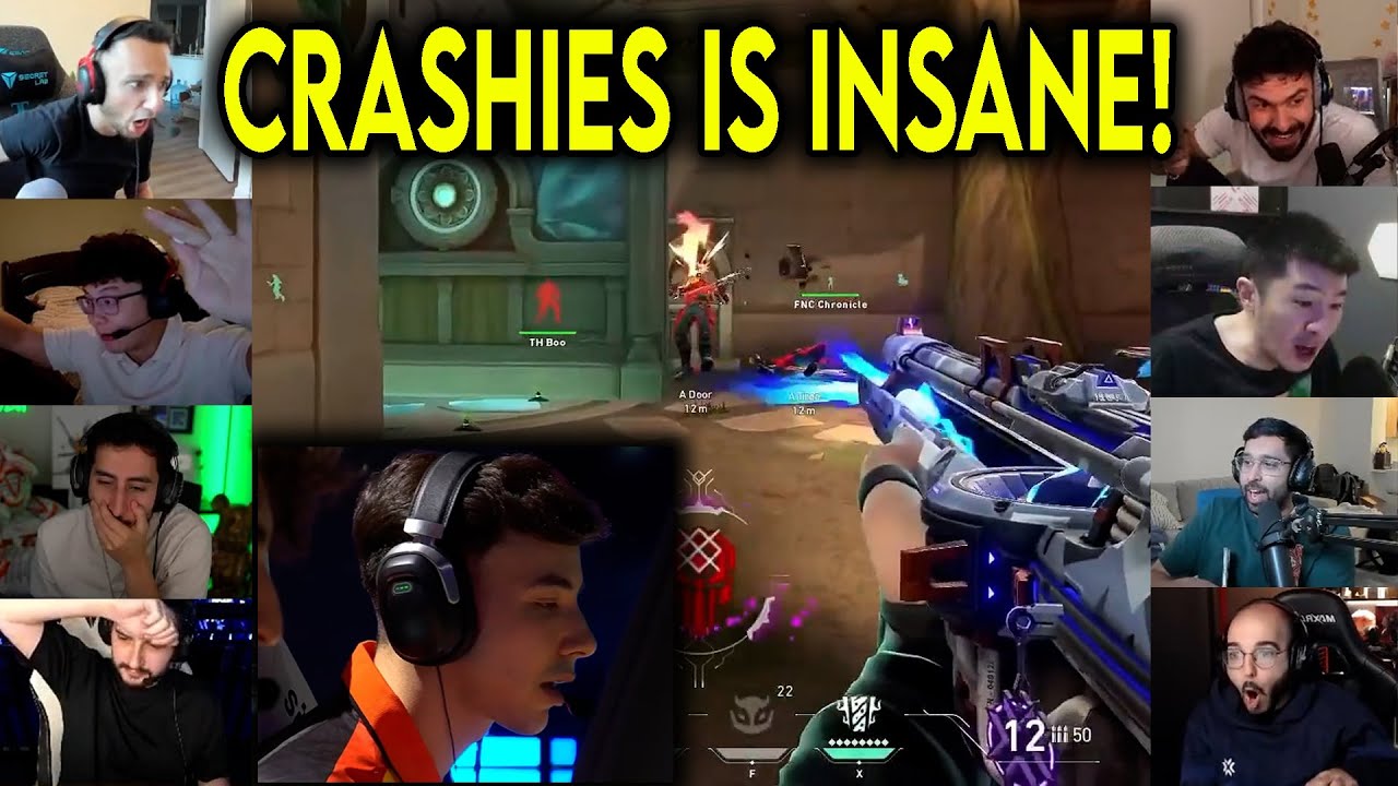 Valorant Streamers Reacts To FNC Crashies Insane 3k Against TH In EWC ...