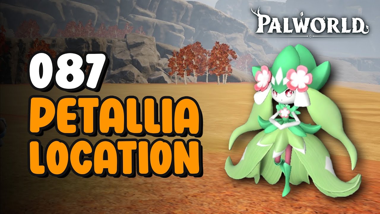 Petallia Location - Paldeck 087 | Palworld - YouTube