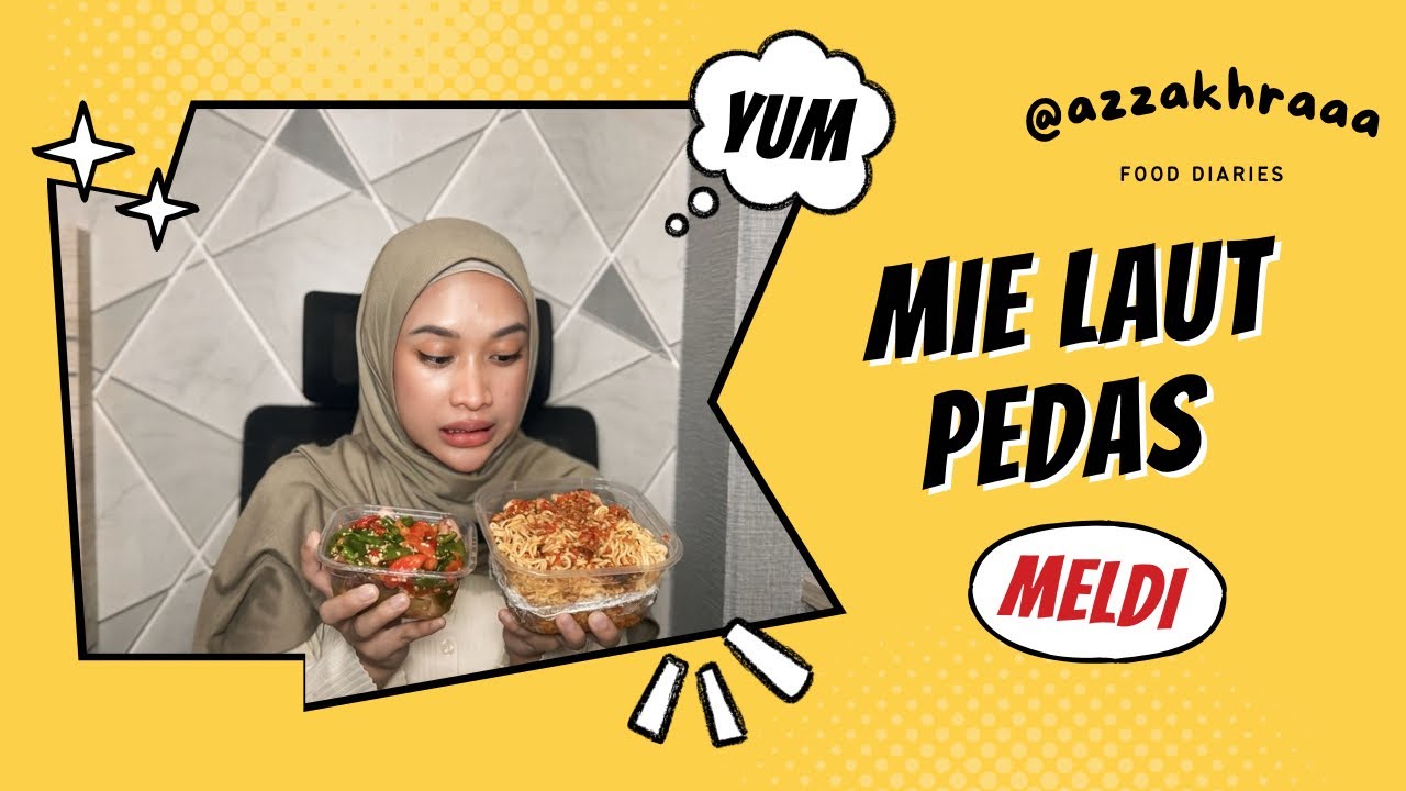 PEDESnya bisa merubah jd ULAR !!! MIE LAUT PEDAS Level MENDESIS by ...