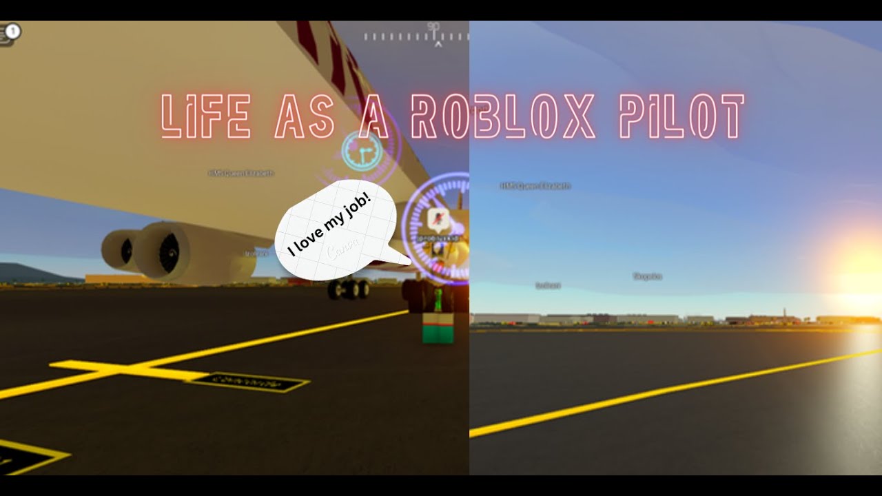 A life as a roblox pilot - YouTube