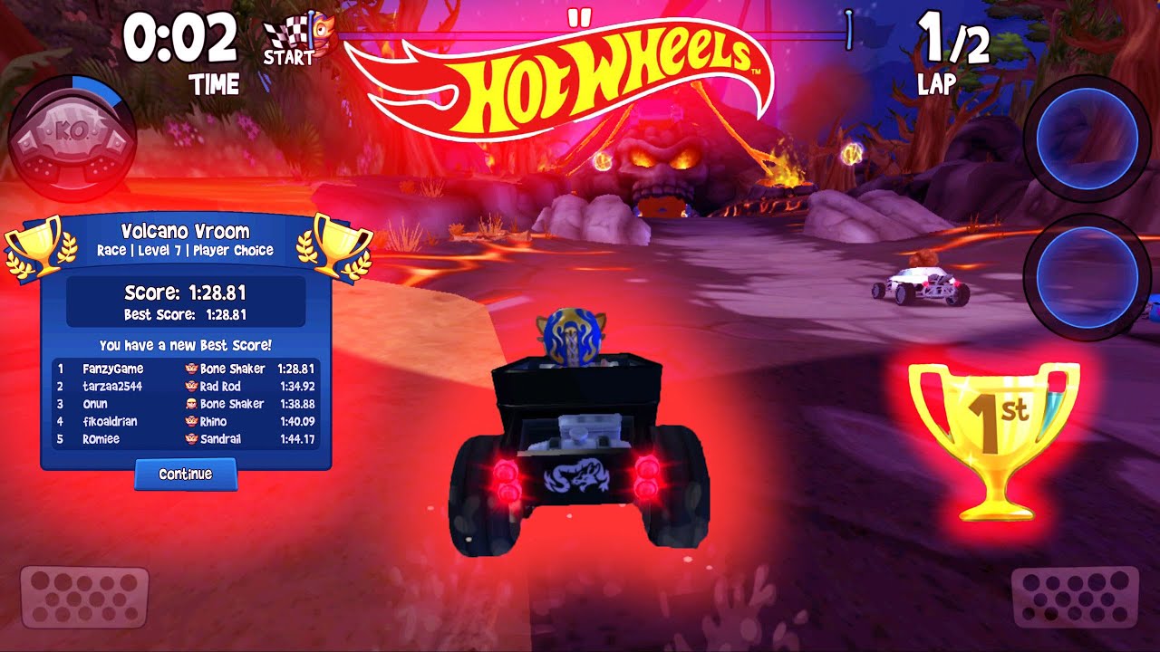 Rip Rod Hot Wheels Tournament - Beach Buggy Racing 2 - YouTube