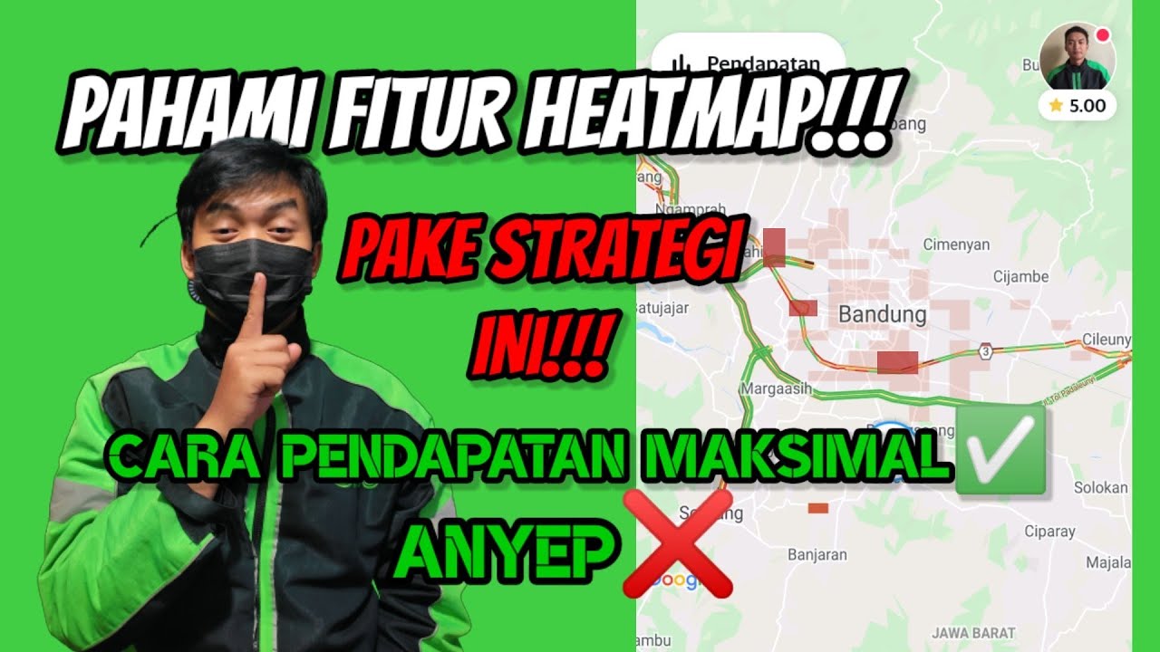 HEAT MAP GRAB DRIVER ORDERAN MELIMPAH PAKE CARA INI 🔴 - YouTube
