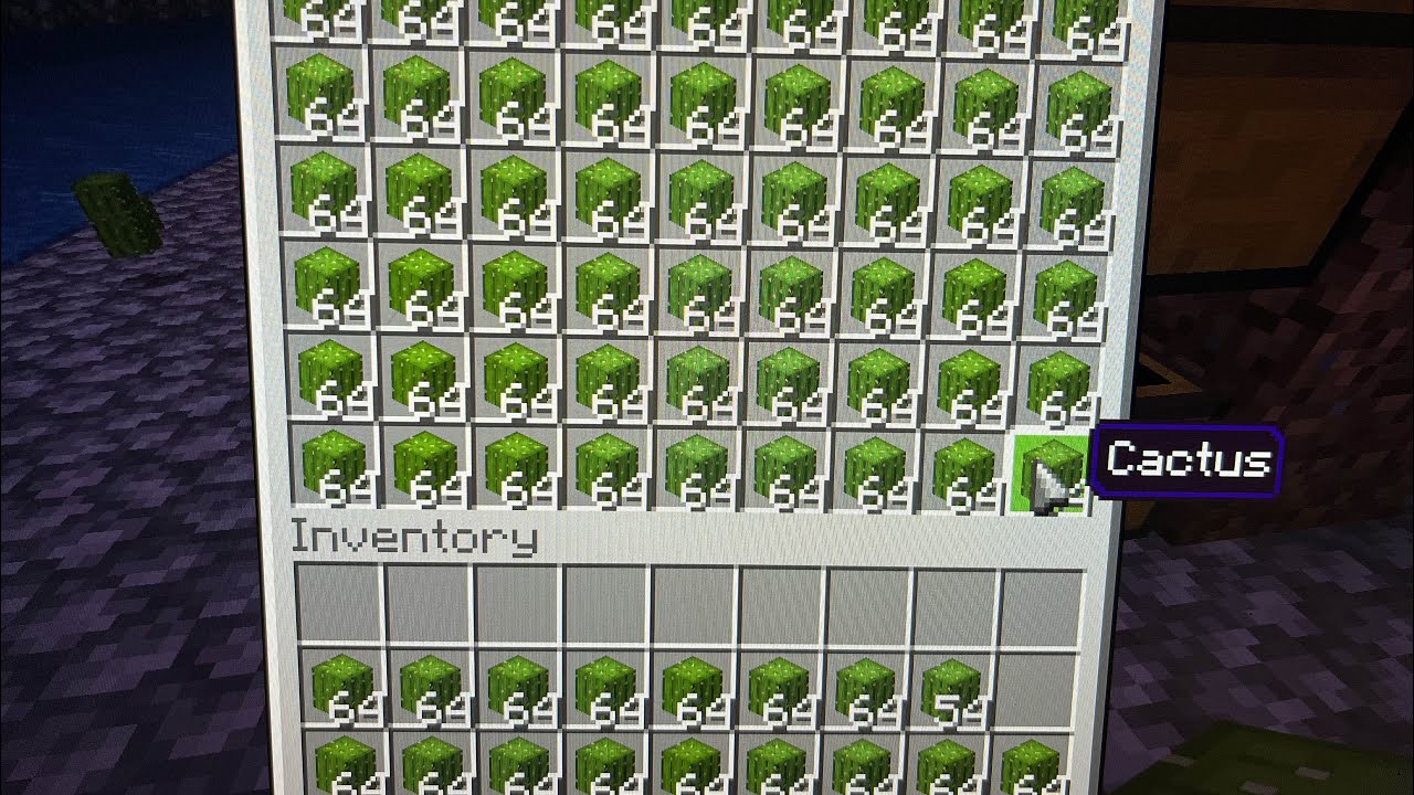 How to make a super overpowered cactus farm over 1,000 cactus per hour ...
