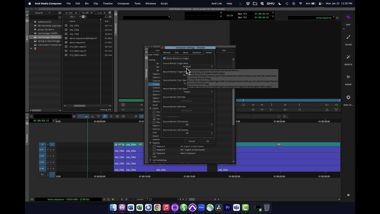Avid quick tutorial: Composer tool settings and tips - YouTube