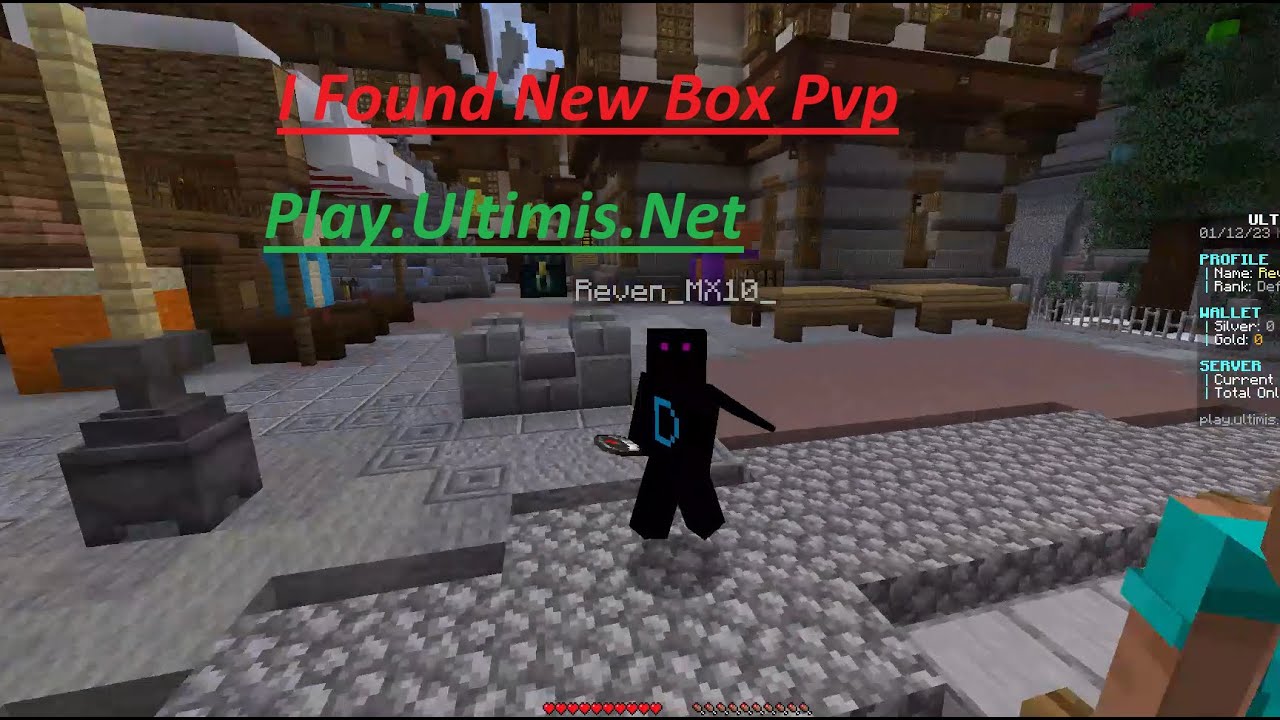 I Found A New Box Pvp Server Guys (Ultimis.net) - YouTube