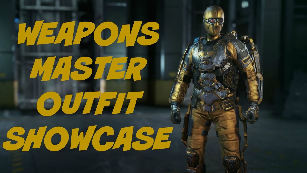 Call of Duty: Advanced Warfare Weapons Master Outfit - YouTube
