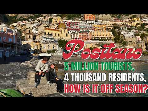 🇮🇹Positano in the winter, is it open? How a town with 5M Visitors looks Off Peak with 4k residents🇮🇹