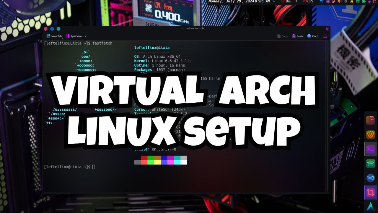 How to install Arch Linux: A step-by-step video tutorial