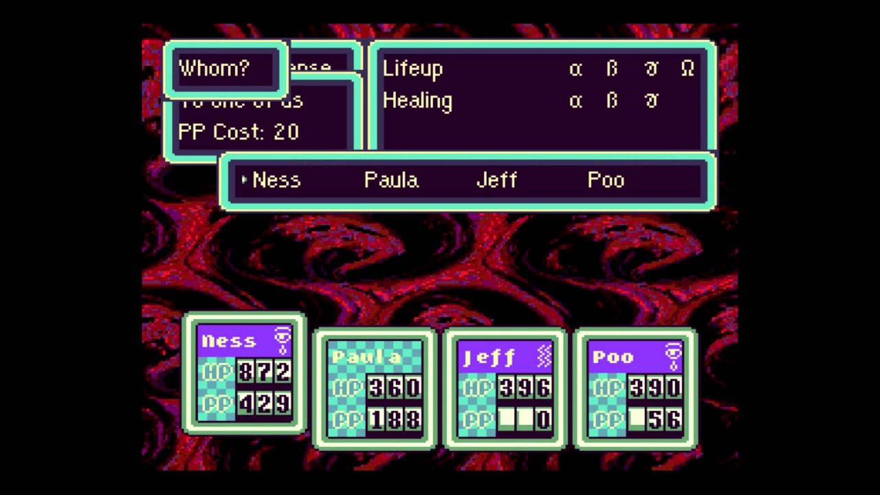 Earthbound Final boss Giygas Fight - YouTube