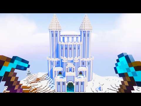 építettem egy jégpalotát | Spirit SMP