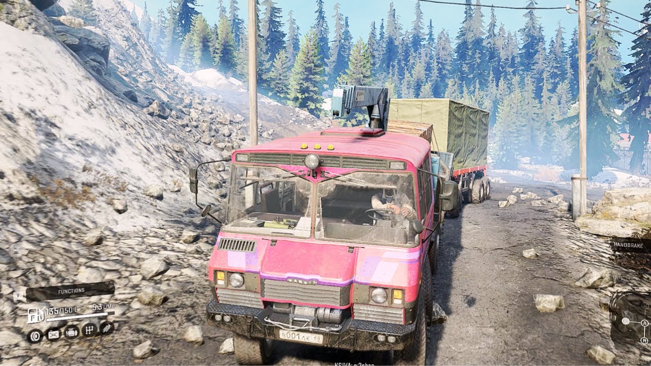 KRS 58 Bandit - Snowfall - Offroad - Snowrunner - New Map - Ultra HD ...