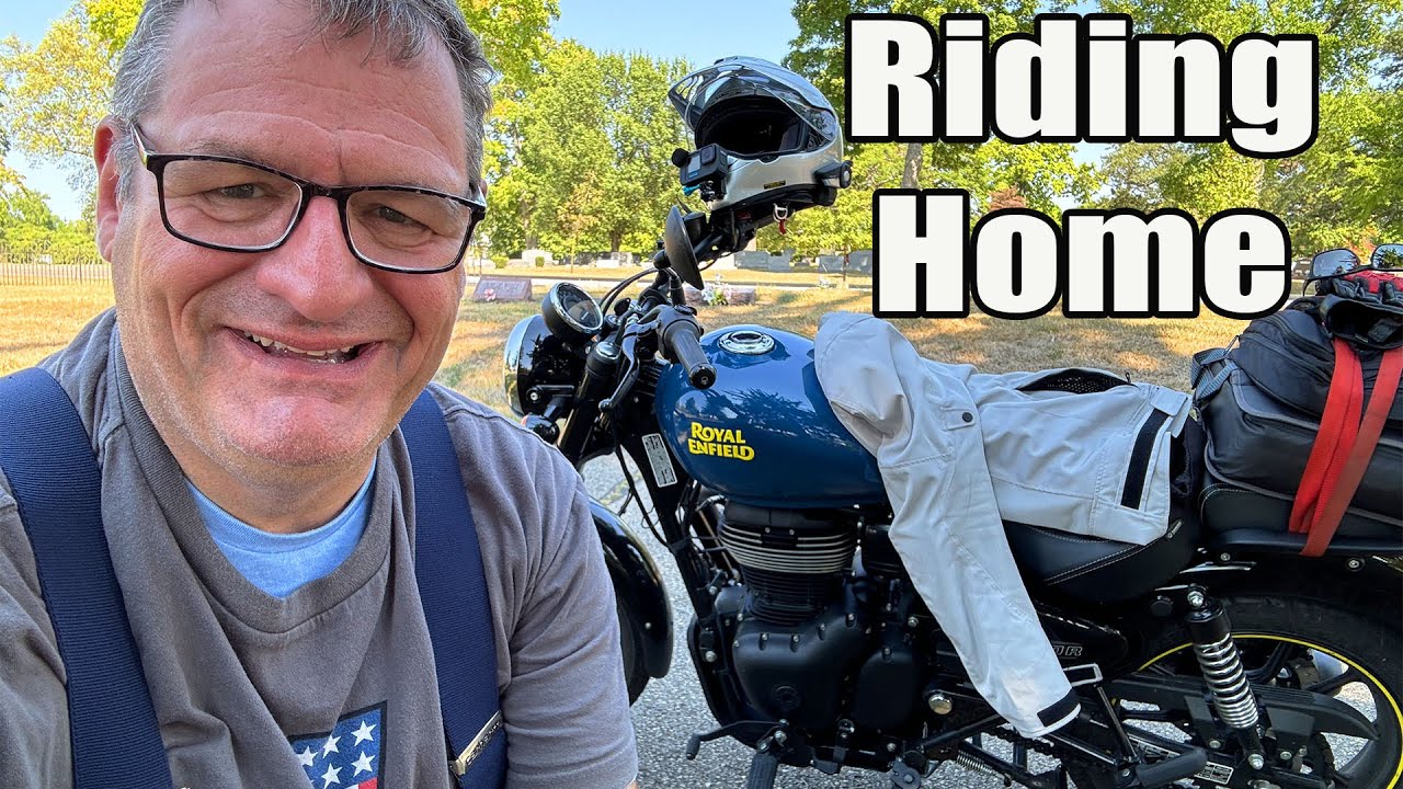 Return from Findlay | Royal Enfield Meteor 350 - YouTube