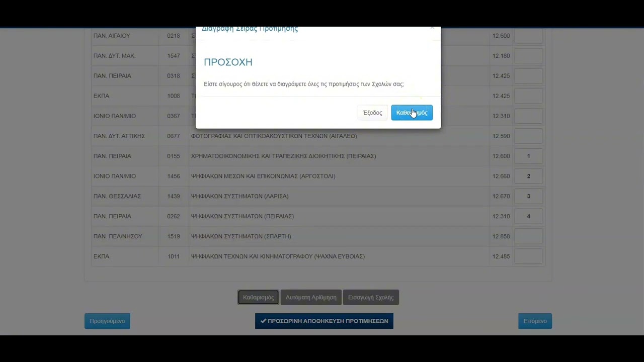 Υποβολή Μηχανογραφικού Δελτίου 2025 - YouTube