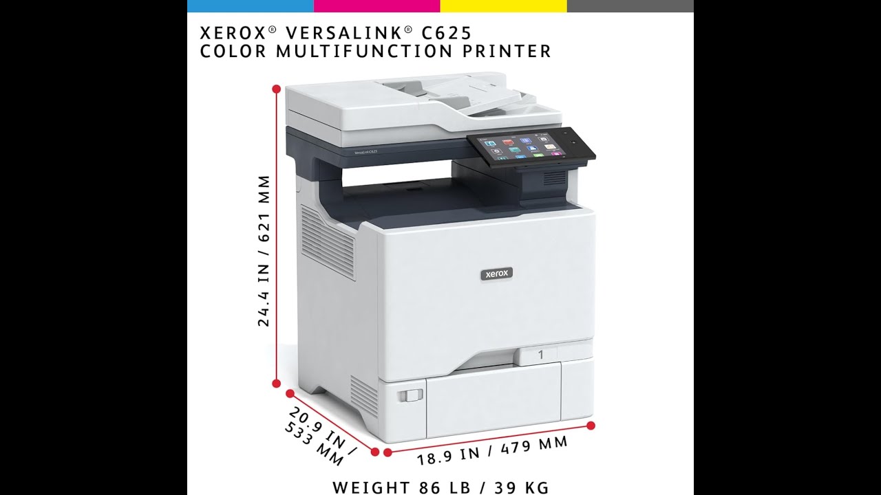 Xerox VersaLink C625 Color Laser Printer Review: Speed, Security ...