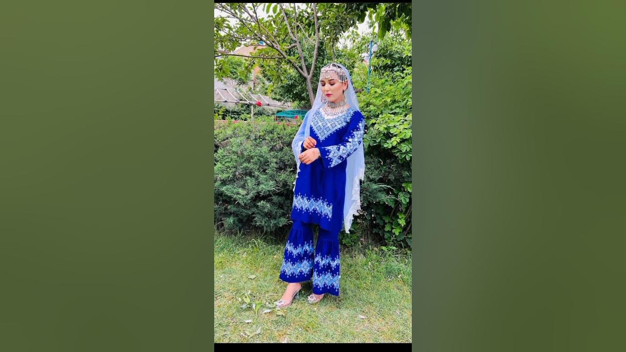 زیباترین لباس های هزارگی محفلی دخترانه Youtubeshorts Youtube