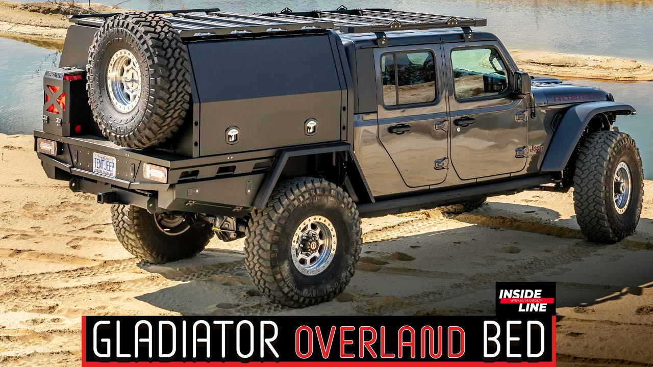 MITS Alloy Jeep Gladiator EVO2 Overland Bed Tray Install | Inside Line ...