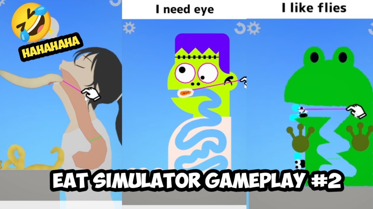 Eat Simulator Happy Android Gameplay #2 - YouTube