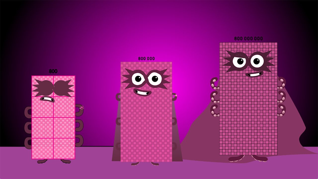 Numberblocks Band Re-Take But Hundreds VS Thousands VS Million (Mashup ...