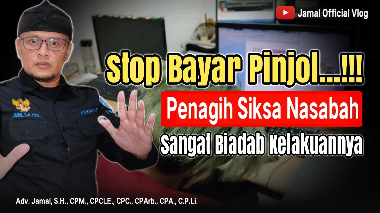 Stop Bayar Pinjol Nasabah Disiksa DC Pinjol - YouTube