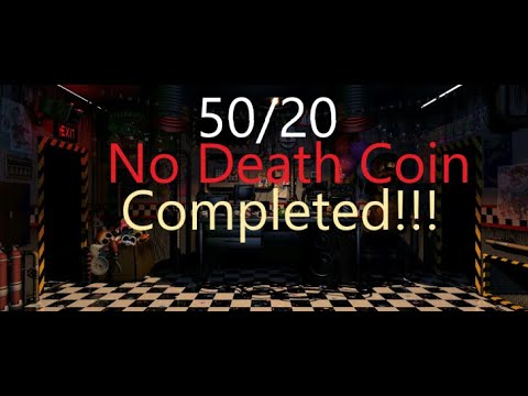 50/20 No Death Coin Completed!!! Ultimate Custom Night - YouTube