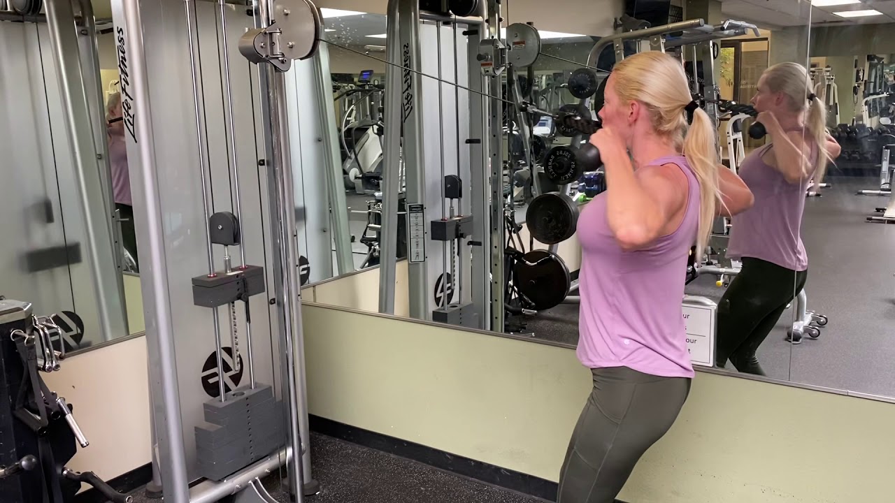 Standing Rope Face Pulls - YouTube