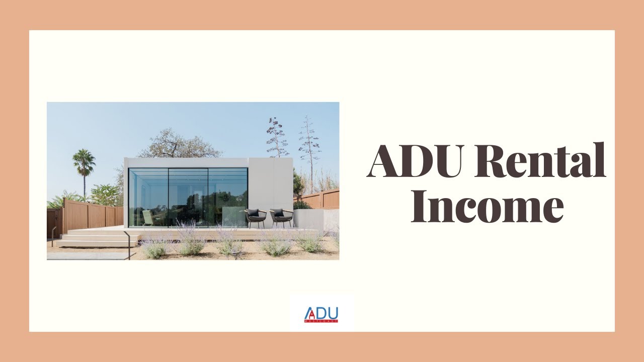 ADU Rental Income - YouTube