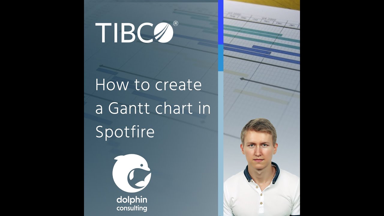 How to create a Gantt chart in Spotfire - YouTube