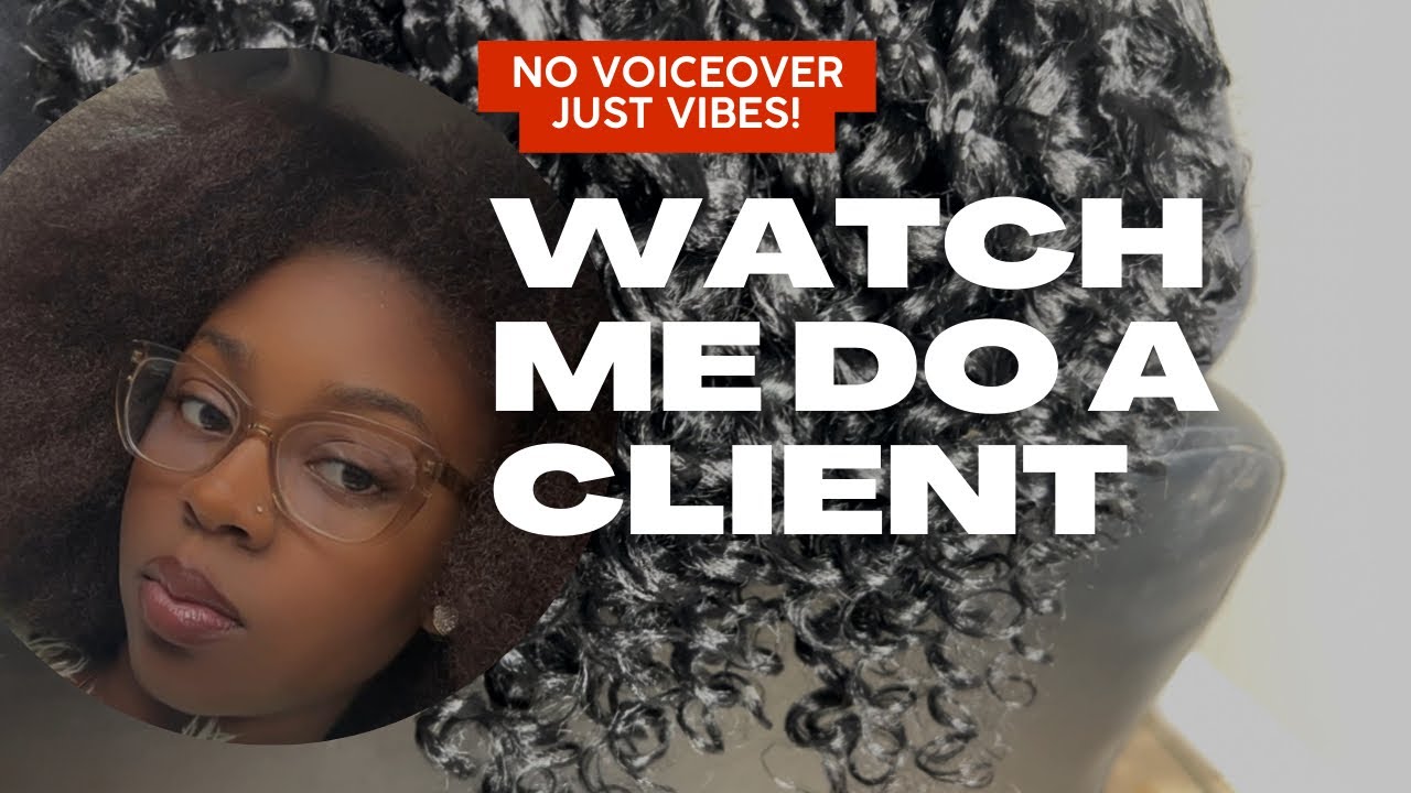No voiceover just vibe| Mini Braid tutorial | how to curl your ends ...