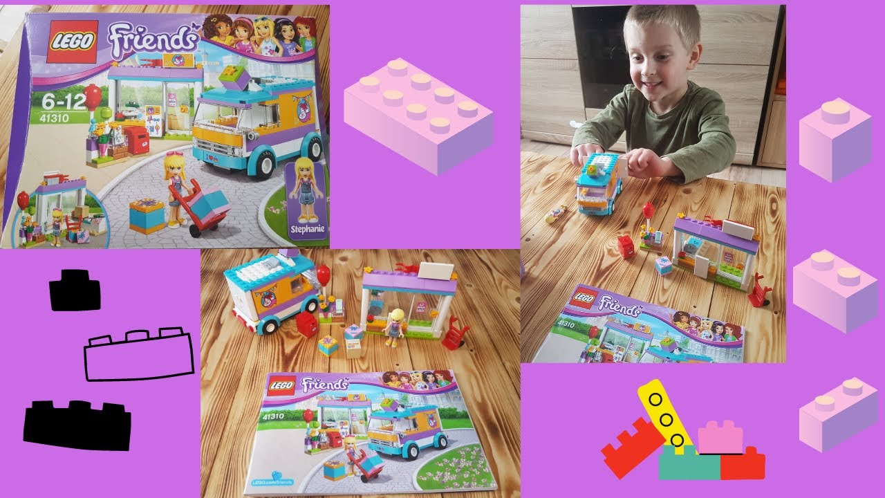 Lego Friends 41310 heartlake gift delivery - YouTube